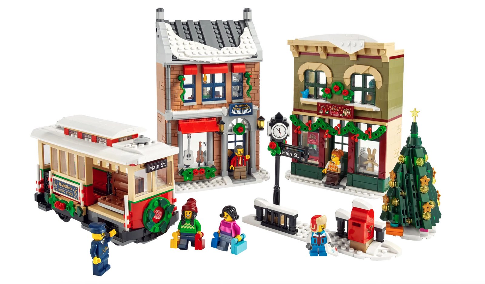 Christmas High Street Coming Soon (10308) - Casa De Bricks